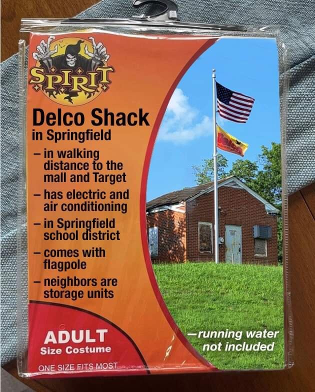 Delco Shack in Springfield in walkin distance fo the mall and Target ...