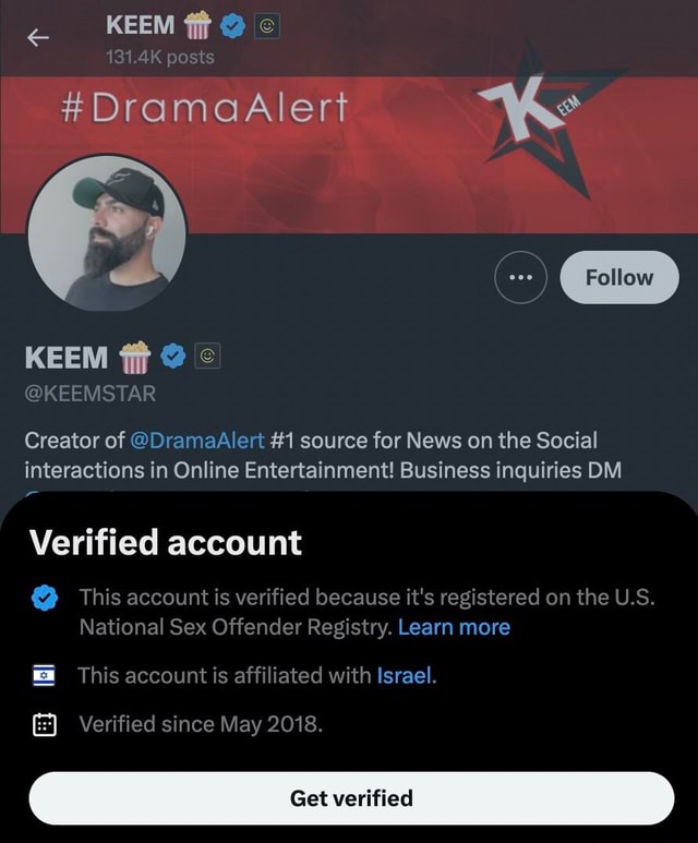 KEEM @ 131 posts #DramaaAlert KEEM @KEEMSTAR Creator of @DramaAlert #1 ...