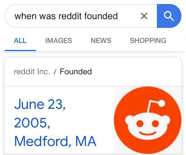 When was reddit founded ALL IMAGES NEWS SHOPPING reddit Inc. / Founded ...