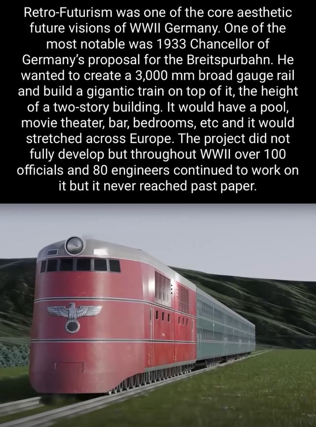 Retro-Futurism was one of the core aesthetic future visions of WWII ...