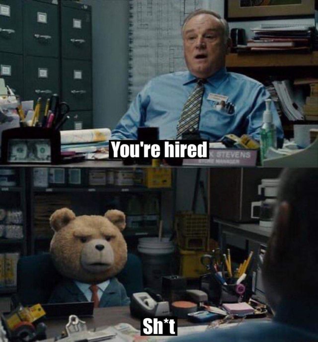 Erik ten Hag after getting the Man United job - You're hired Siit - iFunny