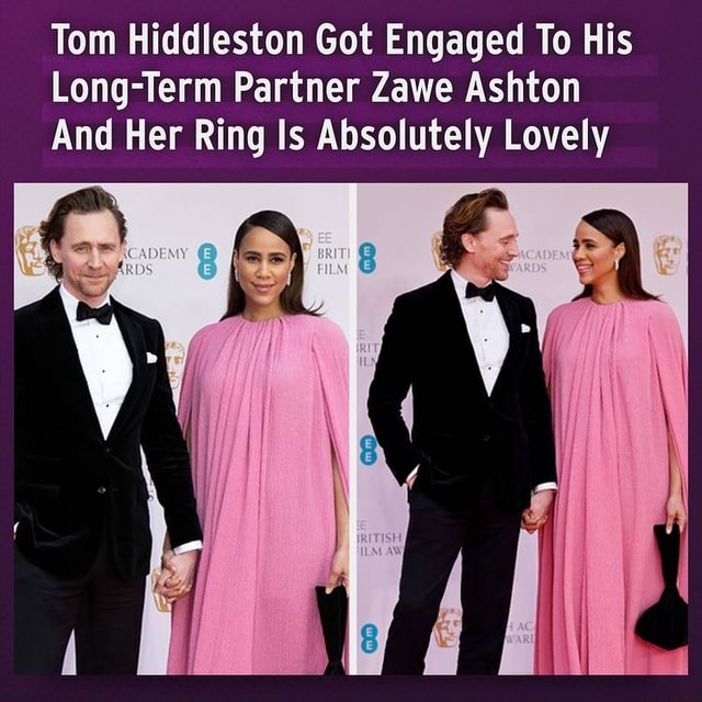 Tom Hiddleston Got Engaged To His Long-Term Partner Zawe Ashton And Her ...