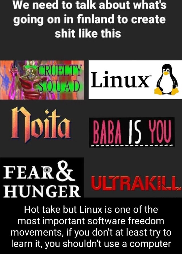 We need to talk about what's going on in finland to create shit like ...