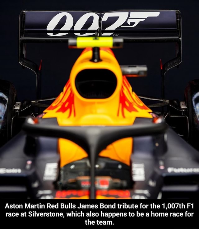Aston Martin Red Bulls James Bond tribute for the 1,007th F1 race at ...