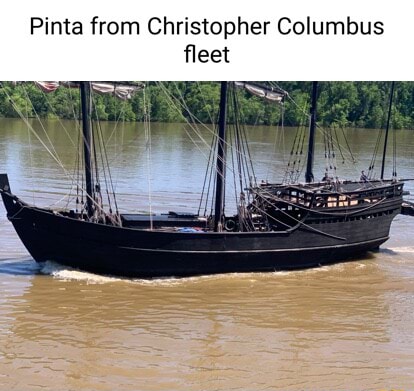 Pinta from Christopher Columbus fleet - iFunny