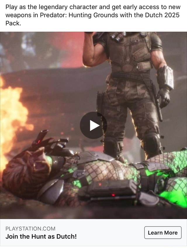 Play as the legendary character and get early access to new weapons in ...