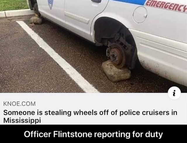 Someone is stealing wheels off of police cruisers in Mississippi ...
