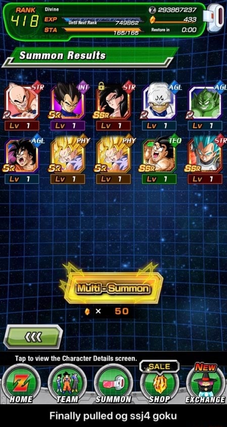 Finally pulled og ssj4 goku - Finally pulled og ssj4 goku - iFunny