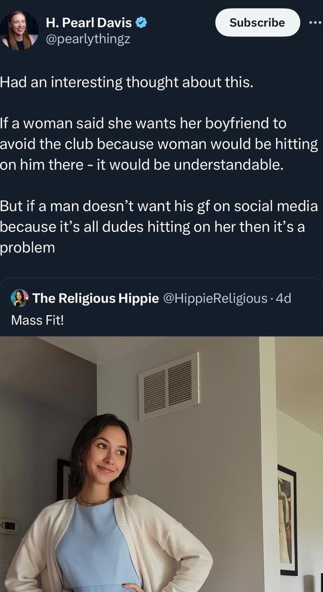 H. Pearl Davis @pearlythingz Had an interesting thought about this. If ...