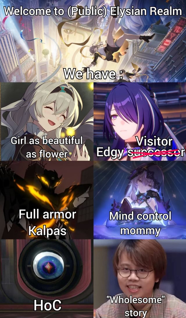 Welcome to (Public) Elysian Realm We Fave. Girl as beautiful Visitor as flower Edgy susccceer ...