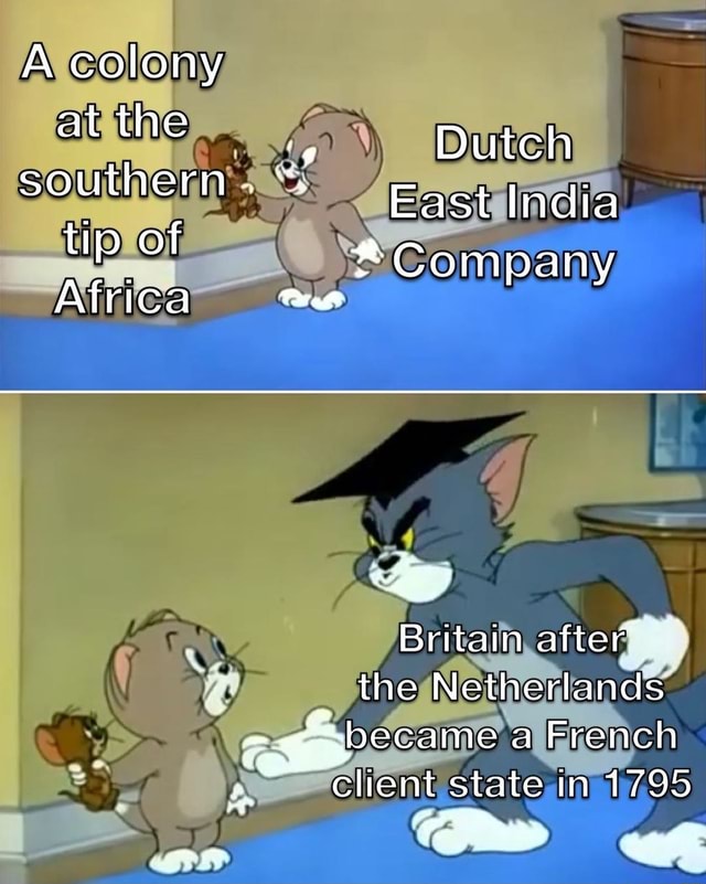 A colony at the Dutch southern East India Compan tip of Compan Africa ...