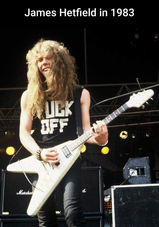 James Hetfield in 1983 - America’s best pics and videos