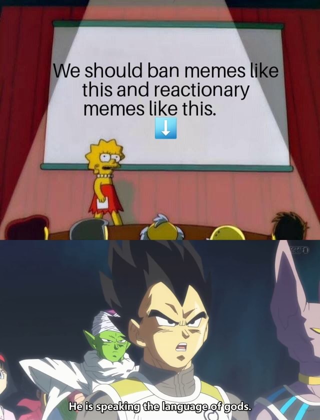 E should ban memes ' this and reactionary memes like this. - iFunny