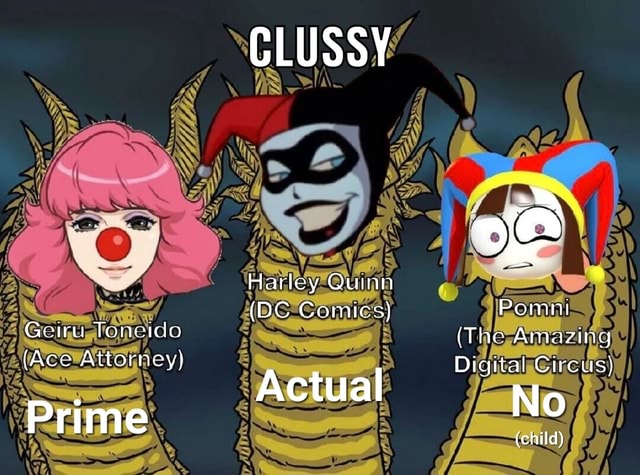 CLUSSY Harley Quinn (DC Comics) Gotu Tondo [Ace Attorney) Actual Prime ...