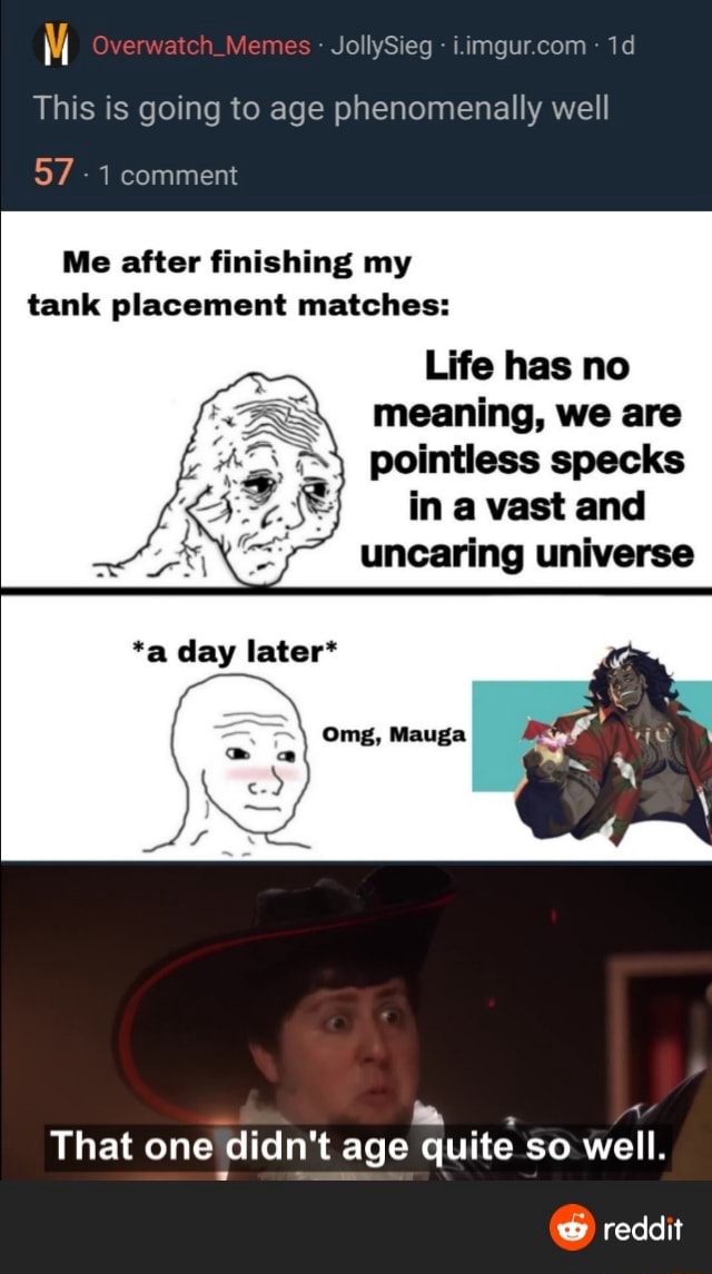 Overwatch Memes JollySieg Limgur com- This is going to age phenomenally ...