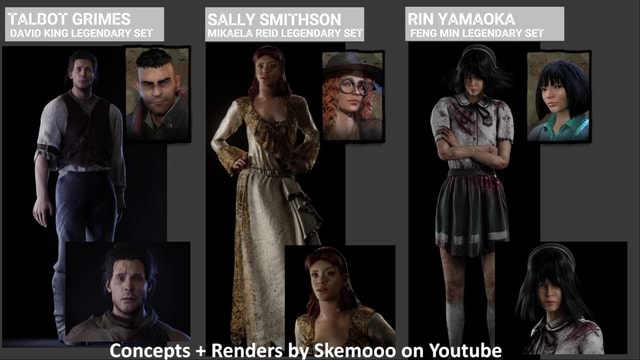 TALBOT GRIMES SALLY SMITHSON RIN YAMAOKA DAVID KING LEGENDARY SET ...