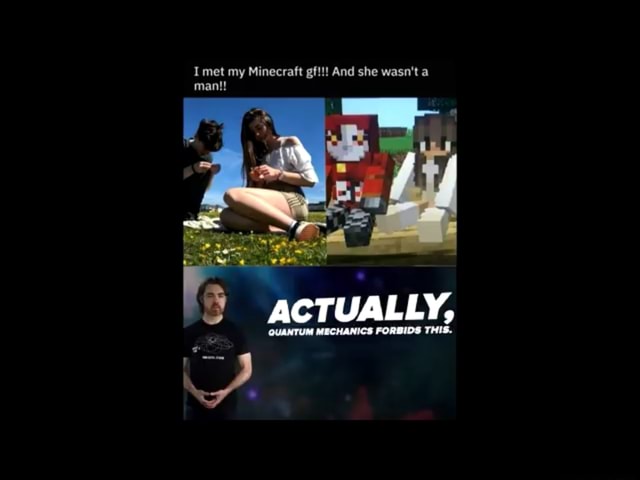 Aww Yis - I met my Minecraft gf!!! And she wasn't a man!! ACTUALLY ...