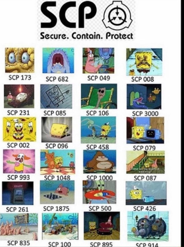 SCP Secure. Contain. Protect SCP 835 - iFunny