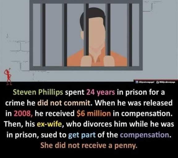 Steven Phillips spent 24 years in prison for a crime he did not commit ...