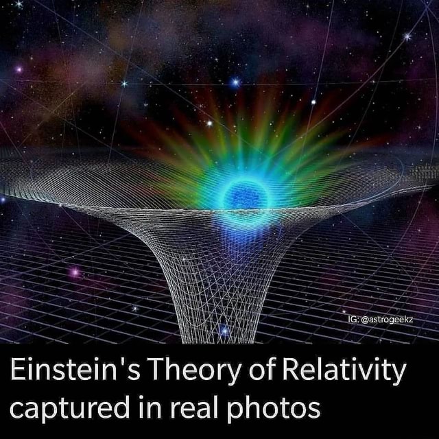 Fins Theory of Relativity captured in real photos - iFunny