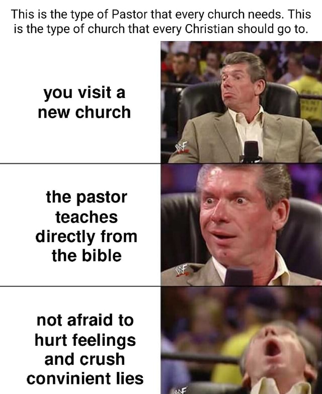 This is the type of Pastor that every church needs. This is the type of ...