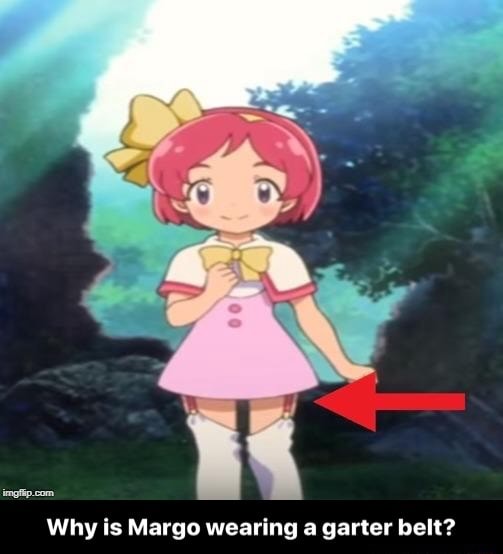 Why is Margo wearing a garter belt? - iFunny