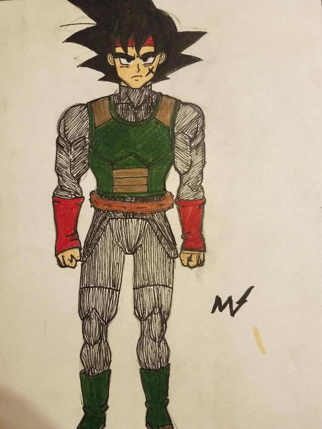 Did a Bardock redesign. - iFunny
