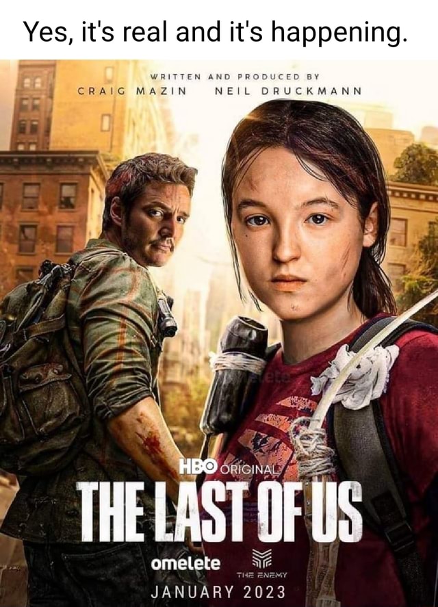 Yes, it's real and it's happening. WRITTEN AND PRODUCED BY CRAIG MAZIN ...