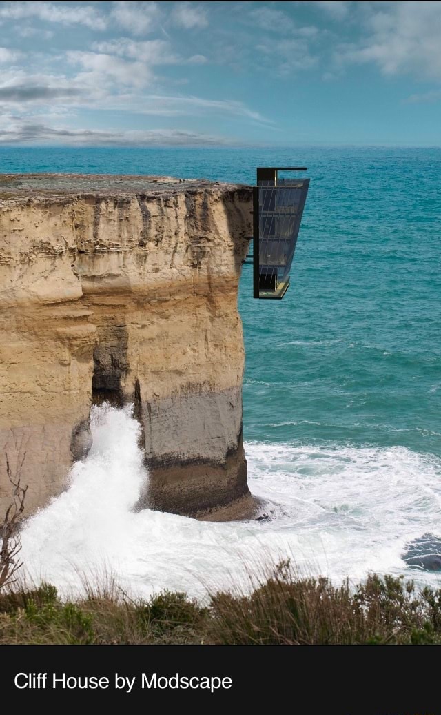 Cliff House by Modscape - iFunny