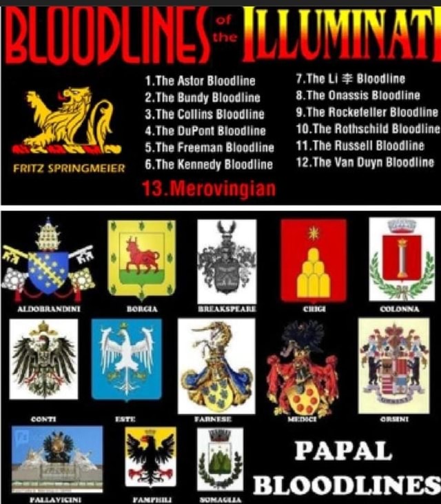 1. The Astor Bloodline 2.The Bundy Bloodline 3.The Collins Bloodline 4 ...