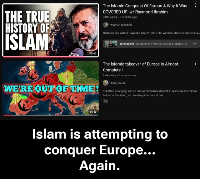 The Islamic Conquest Of Europe & Why It Was COVERED UP! w/ Raymond ...