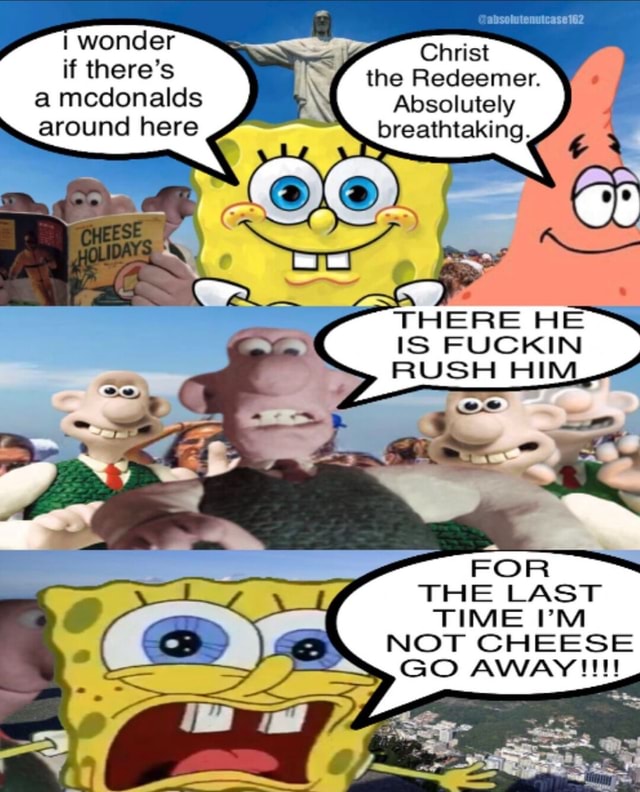 I wonder if there's a mcdonalds around here absolutenutcase162 Christ the Redeemer. Absolutely ...