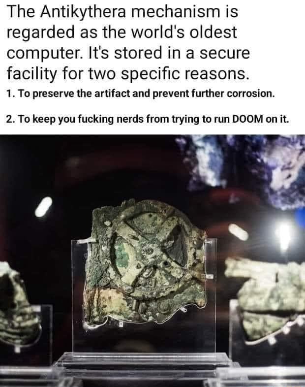 The Antikythera mechanism is regarded as the world's oldest computer ...