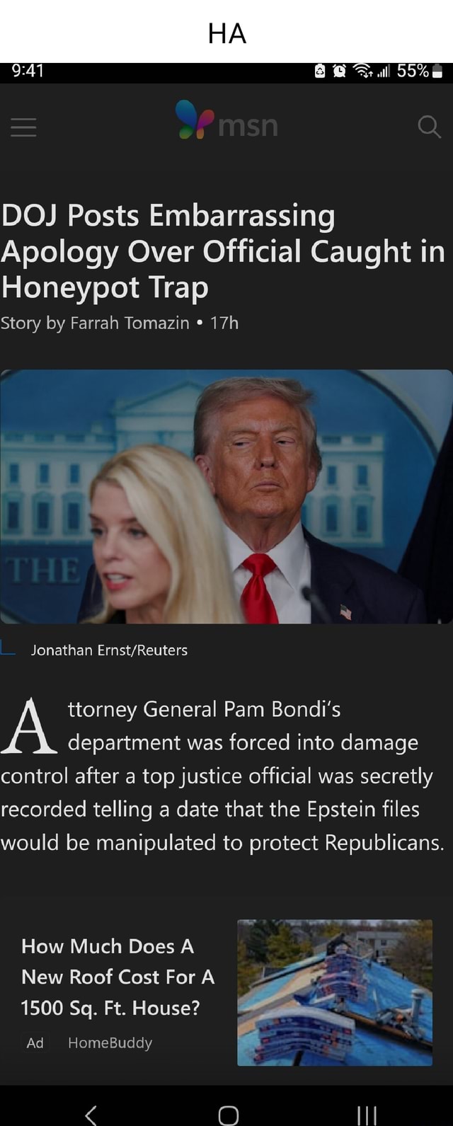 Ll DOJ Posts Embarrassing Apology Over Official Caught in Honeypot Trap ...