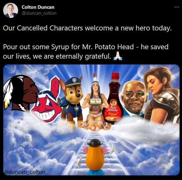 Colton Duncan Our Cancelled Characters welcome a new hero today. Pour ...