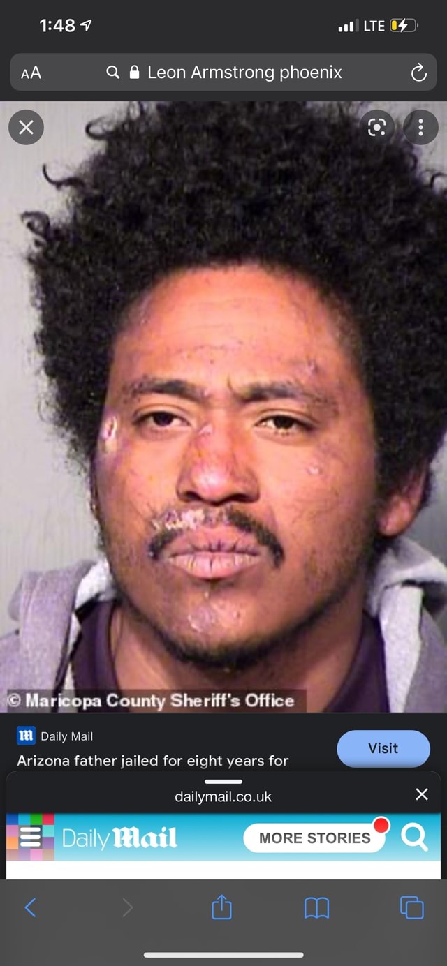 LTE AA Q Leon Armstrong phoenix if County Sheriff's Office f Daily Mail ...