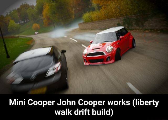 Mini Cooper John Cooper works (liberty walk drift build) - Mini Cooper ...