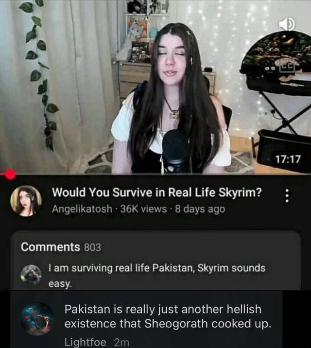 Would You Survive in Real Life Skyrim? Angelikatosh views 8 days ago ...
