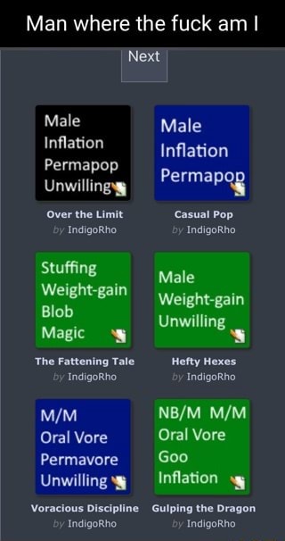 Man where the fuck am I Next Male Inflation Permapop Unwilling Over the ...