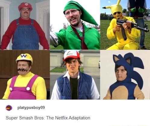 Super Smash Bros: The Netflix Adaptation - iFunny