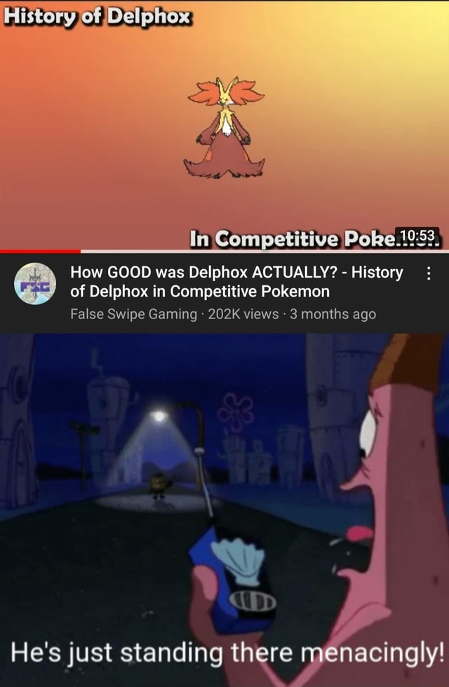 History ot Delphox In Competitive How GOOD was Delphox ACTUALLY ...