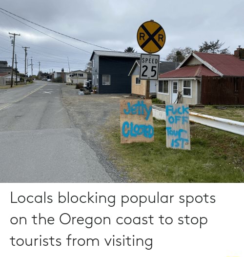 Locals blocking popular spots on the Oregon coast to stop tourists from ...