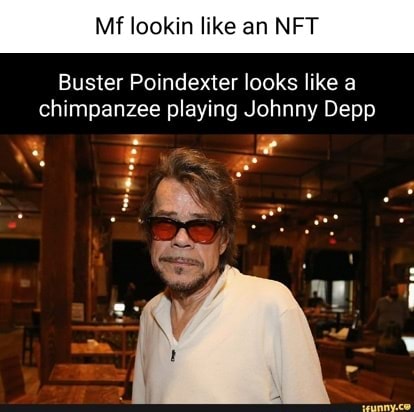 Buster Poindexter looks like a chimpanzee playing Johnny Depp - iFunny
