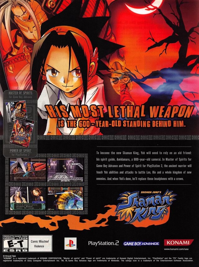 VEAR-OLD STANDING BEHIND HIM. POWER OF SPIRIT for PlayStation To hecome ...