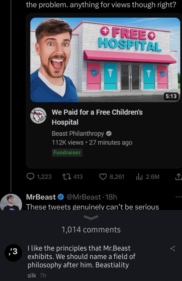 The problem. anything for views though right? We Paid for a Free ...