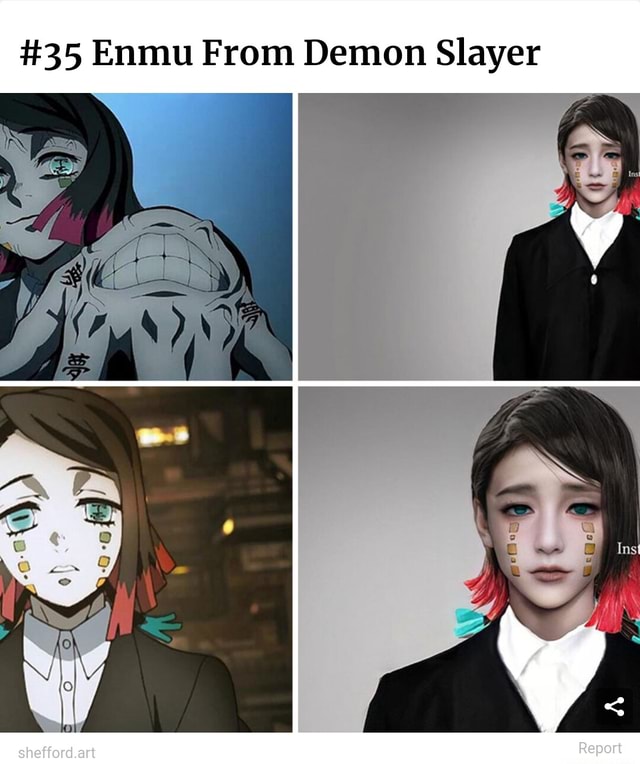 #35 Enmu From Demon Slayer shefford.art - iFunny