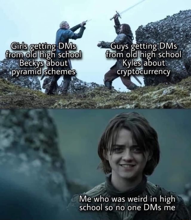 Ing Guys getting DMs high school djhi igh school? Kyles\ about ...