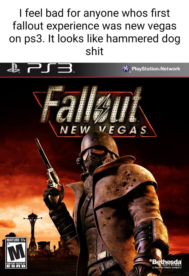 I feel bad for anyone whos first fallout experience was new vegas on ...