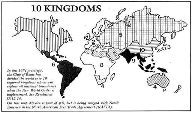 10 KINGDOMS In tins 1974 prototype, the Club of Rome has divided the ...
