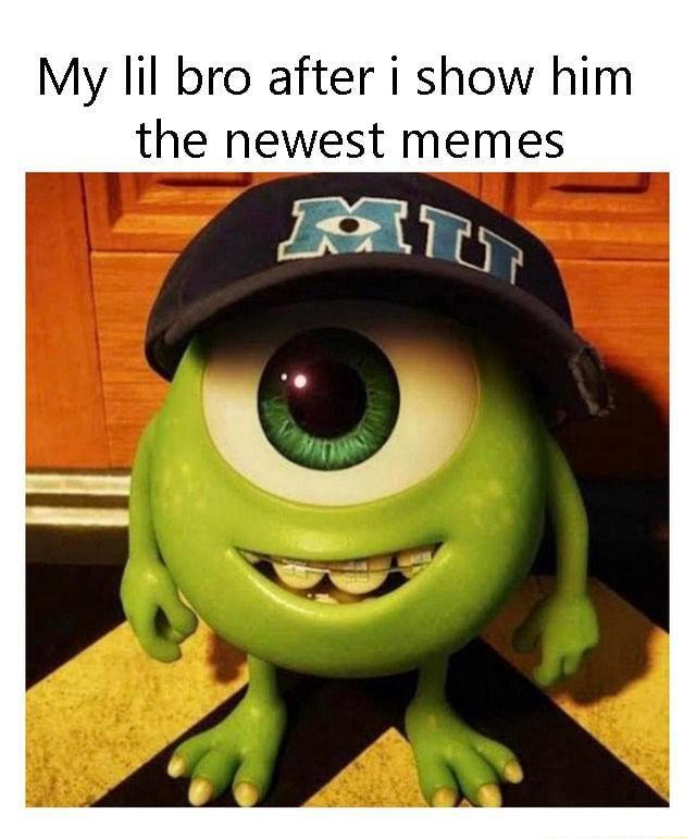 My IiI bro after i show him the newest memes - iFunny